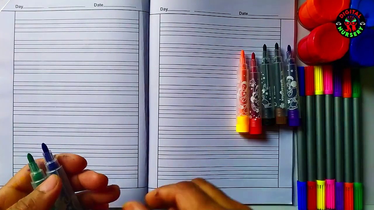 Kids Writing Small Alphabets By practicing it _ How to write Small ...