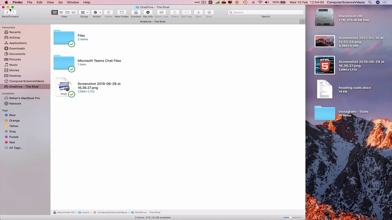 How to SAVE Screenshots Directly Into Your OneDrive Folder | New ...
