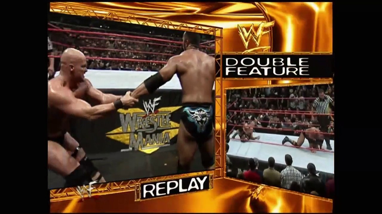 Stone Cold Steve Austin vs The Rock at Wrestlemania (Part One of The ...