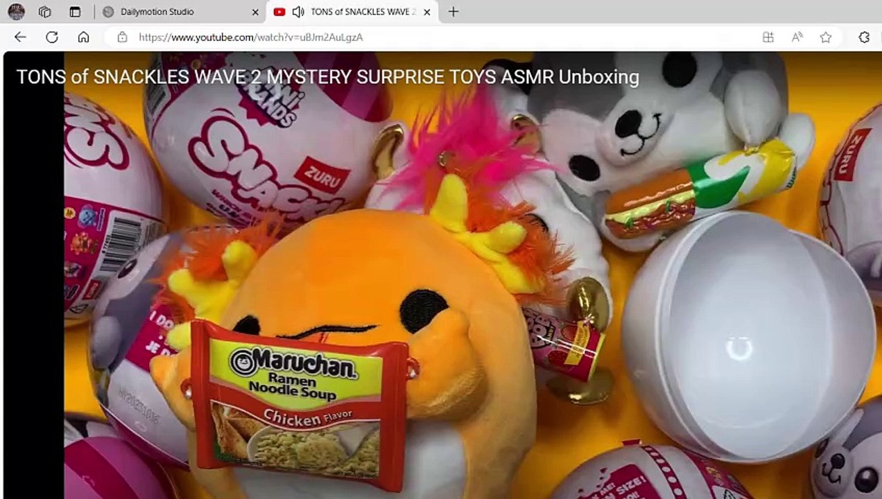 best of relaxing unboxing joy snackles tons ! - video Dailymotion