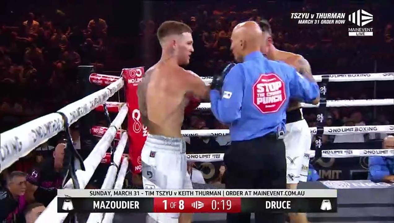 Koen Mazoudier vs Travis Druce (13-03-2024) Full Fight - video Dailymotion