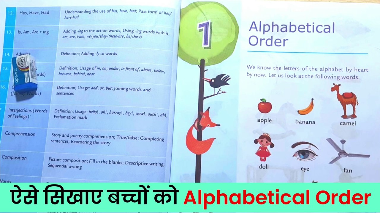 Alphabetical order class 2, alphabetical order a to z, class 2 english ...