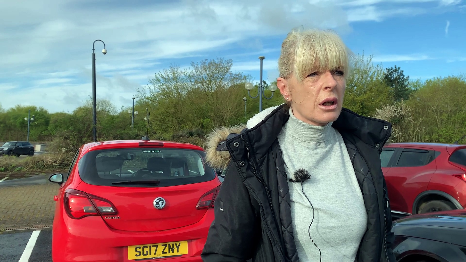 Passengers at Sturry Road Park and Ride, Canterbury