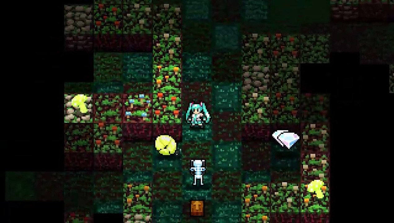 Crypt of the NecroDancer - Hatsune Miku DLC Announce Trailer - video ...