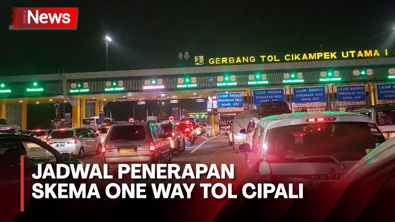Volume Pemudik Terus Meningkat, Begini Skema One Way Tol Cipali KM 72 Hingga Semarang - Video ...