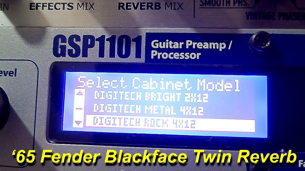 #2 - DIGITECH GSP 1101 - PREAMPS COM TODOS OS GABINETES - Vídeo Dailymotion