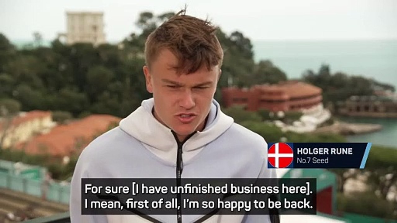 Rune has the perfect motivation ahead of the Monte Carlo Masters ...