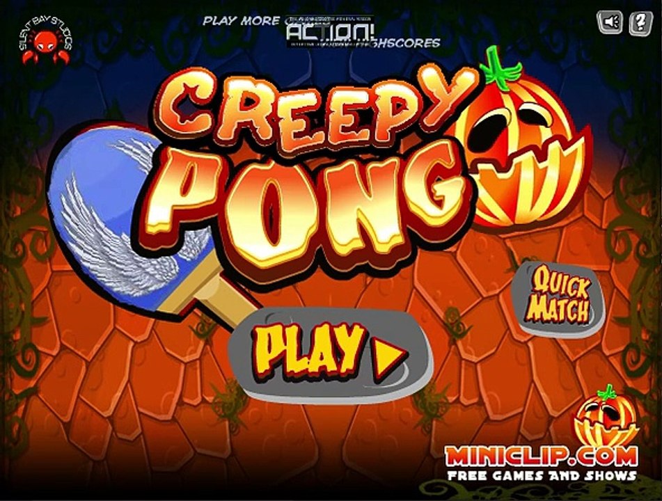 Creepy Pong Main Menu Soundtrack - Vidéo Dailymotion