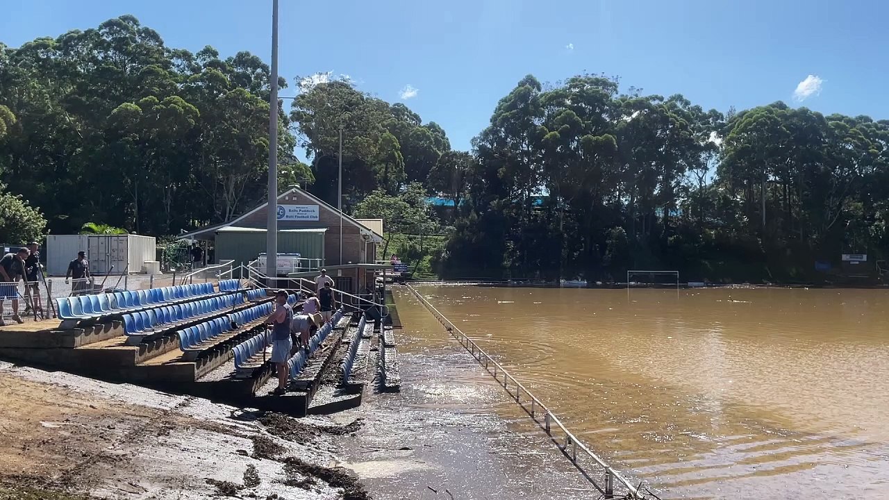 Flooding at Balls Paddock, Woonona | Illawarra Mercury | April 7 ...