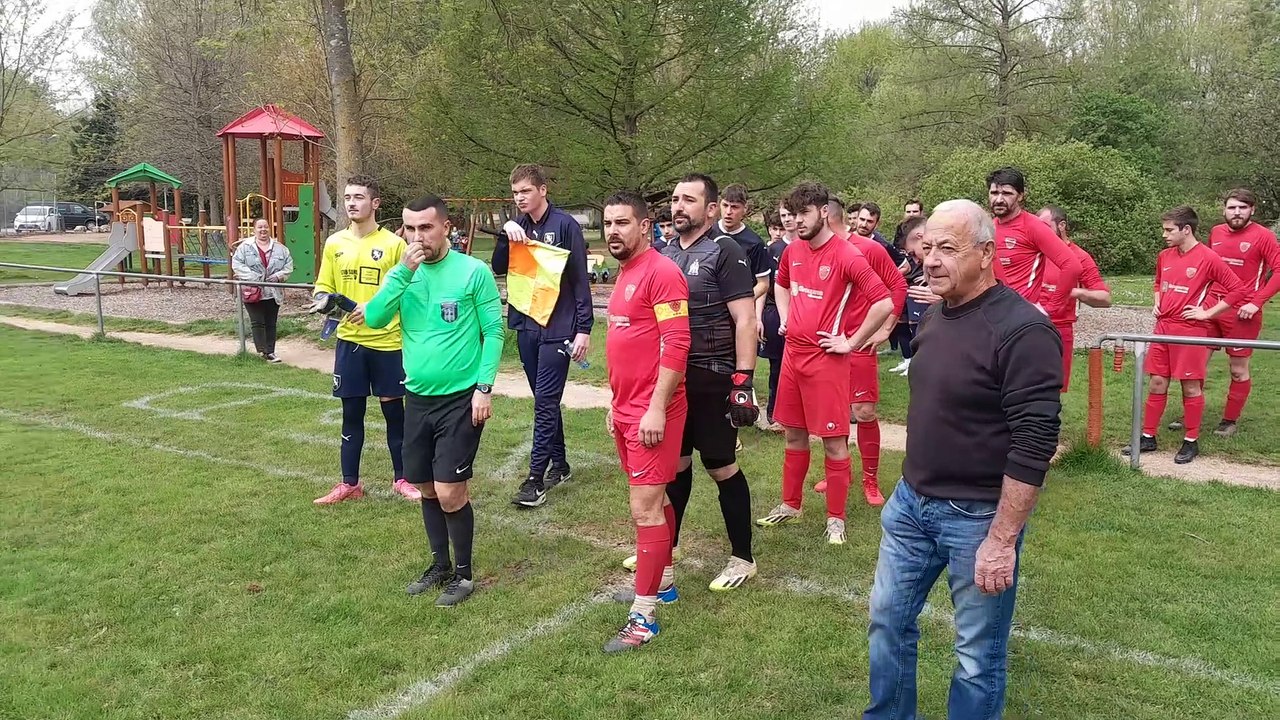 AS DOLON VS AS DU PIC L'ENTRÉE DES JOUEURS DIMANCHE 07 AVRIL 2024 ...