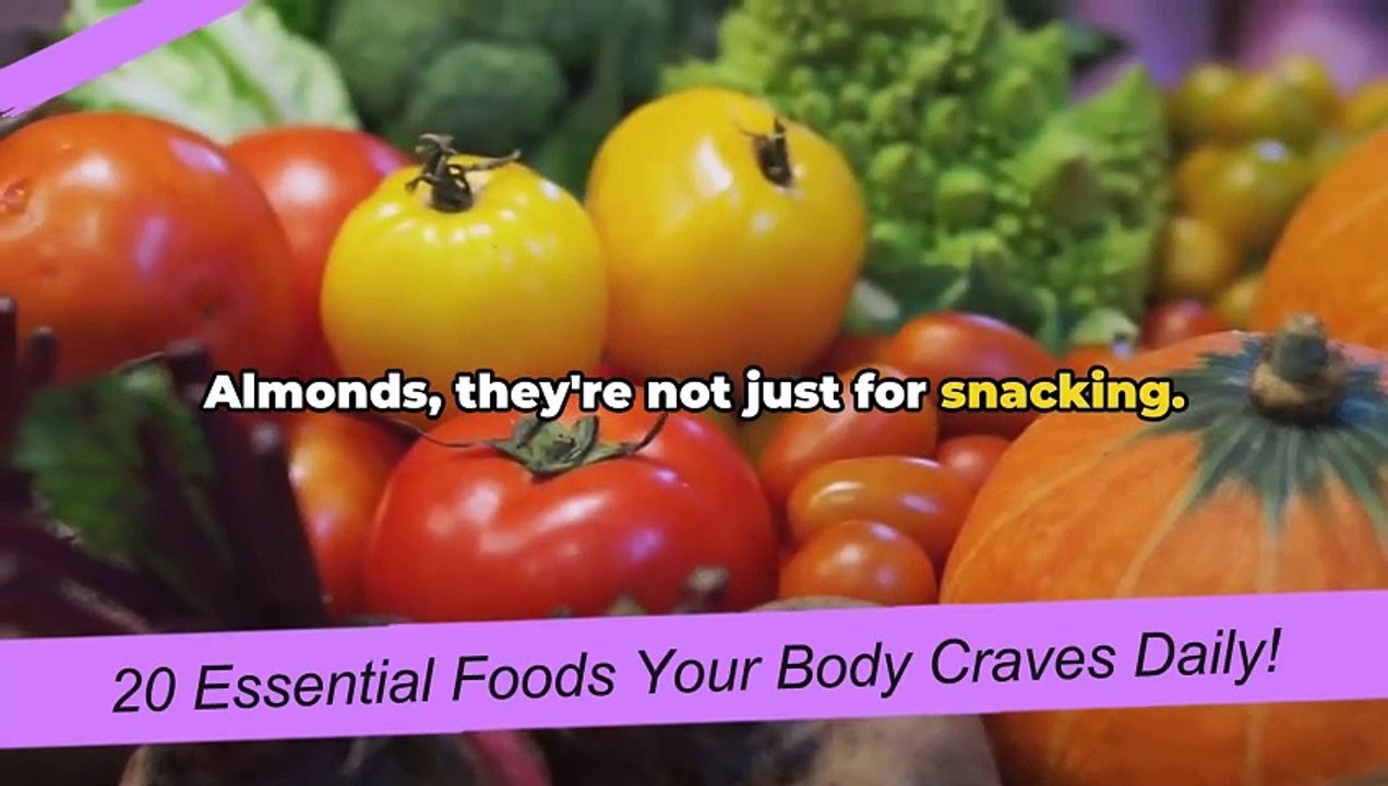 20 Essential Foods Your Body Craves Daily! - video Dailymotion