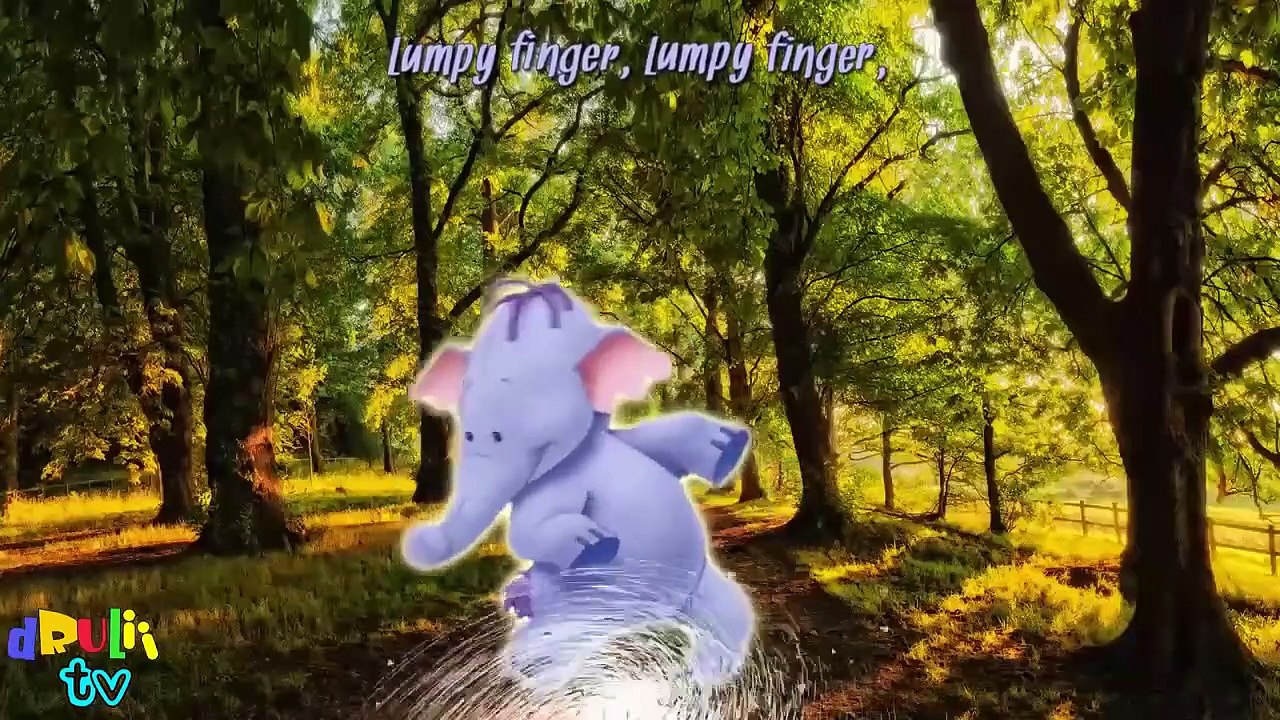 Elephant Finger Family Dumbo, Lumpy, Horton and more Nursery Rhymes ...