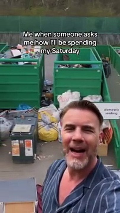 Gary Barlow meme spreads to Doncaster Council recycling centres - video ...
