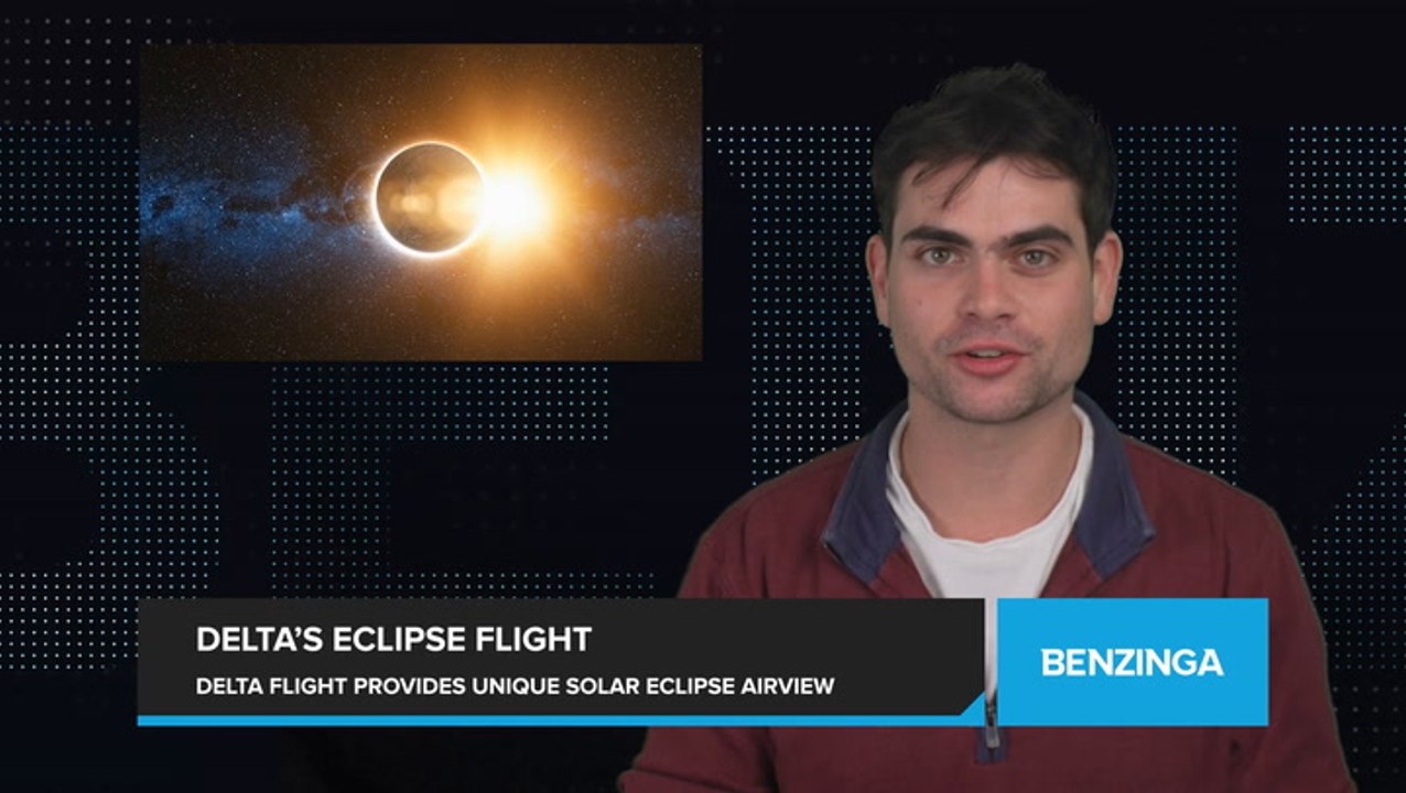 Delta Flight Offers Once-in-a-Lifetime View of Solar Eclipse from the ...