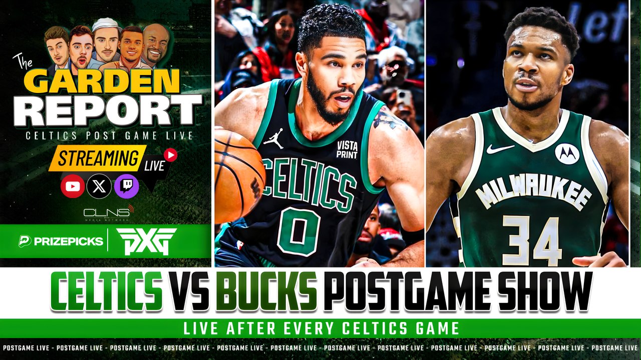 LIVE: Celtics vs Bucks Postgame Show | Garden Report - video Dailymotion