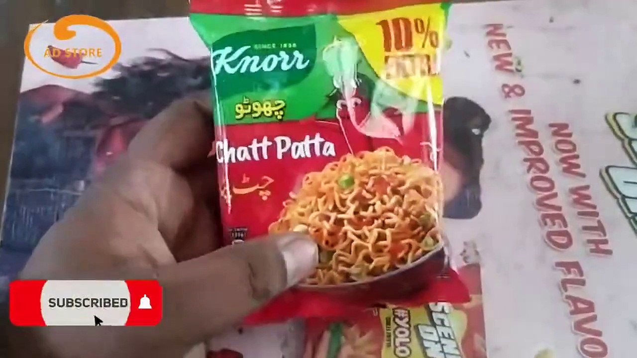 Knorr Noodles Chatt Patta, 66g #ADSTORE - video Dailymotion