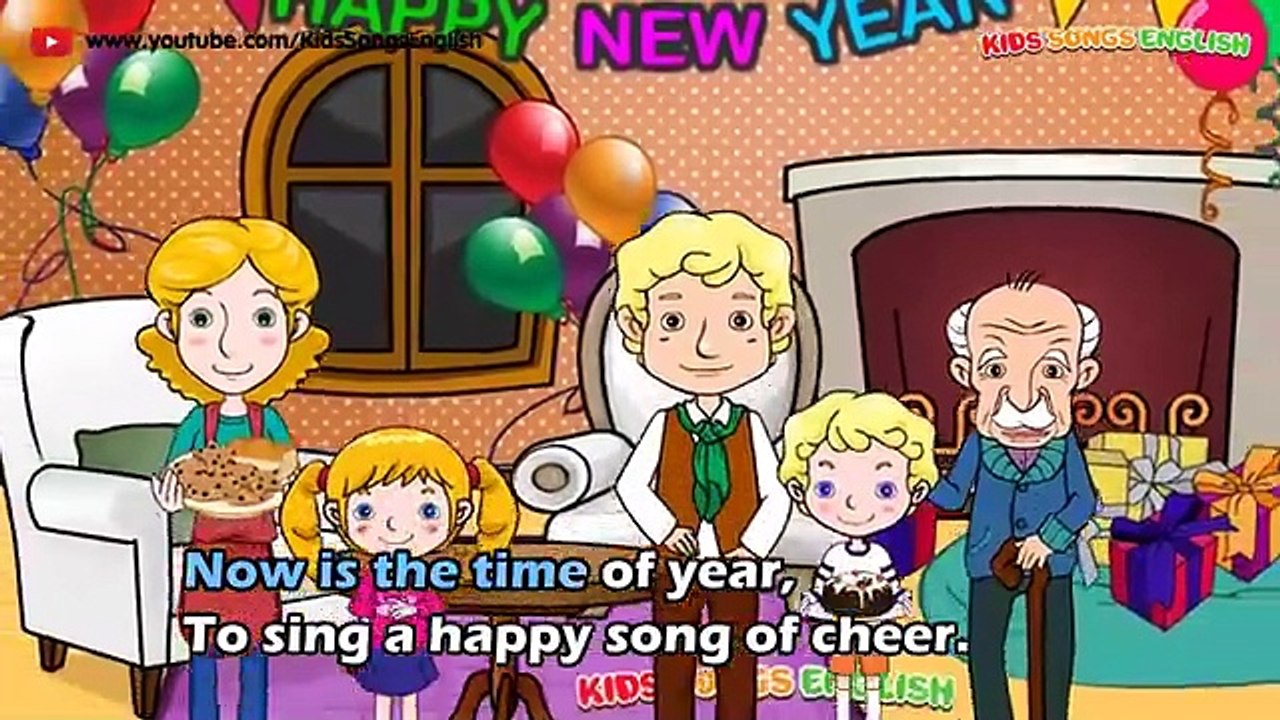 Happy New Year | New Year English Song for Kids - video Dailymotion