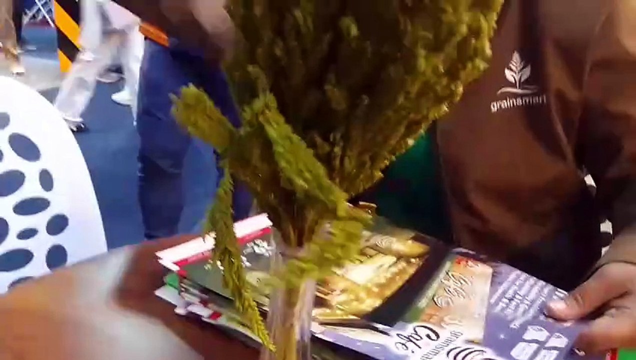 First Visit to Grainsmart Café's Booth - video Dailymotion