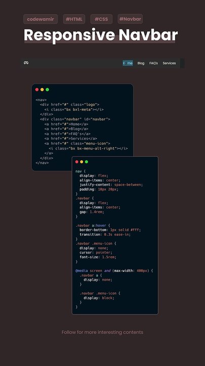How To Create Responsive Menu Bar With Html And Css Video Dailymotion