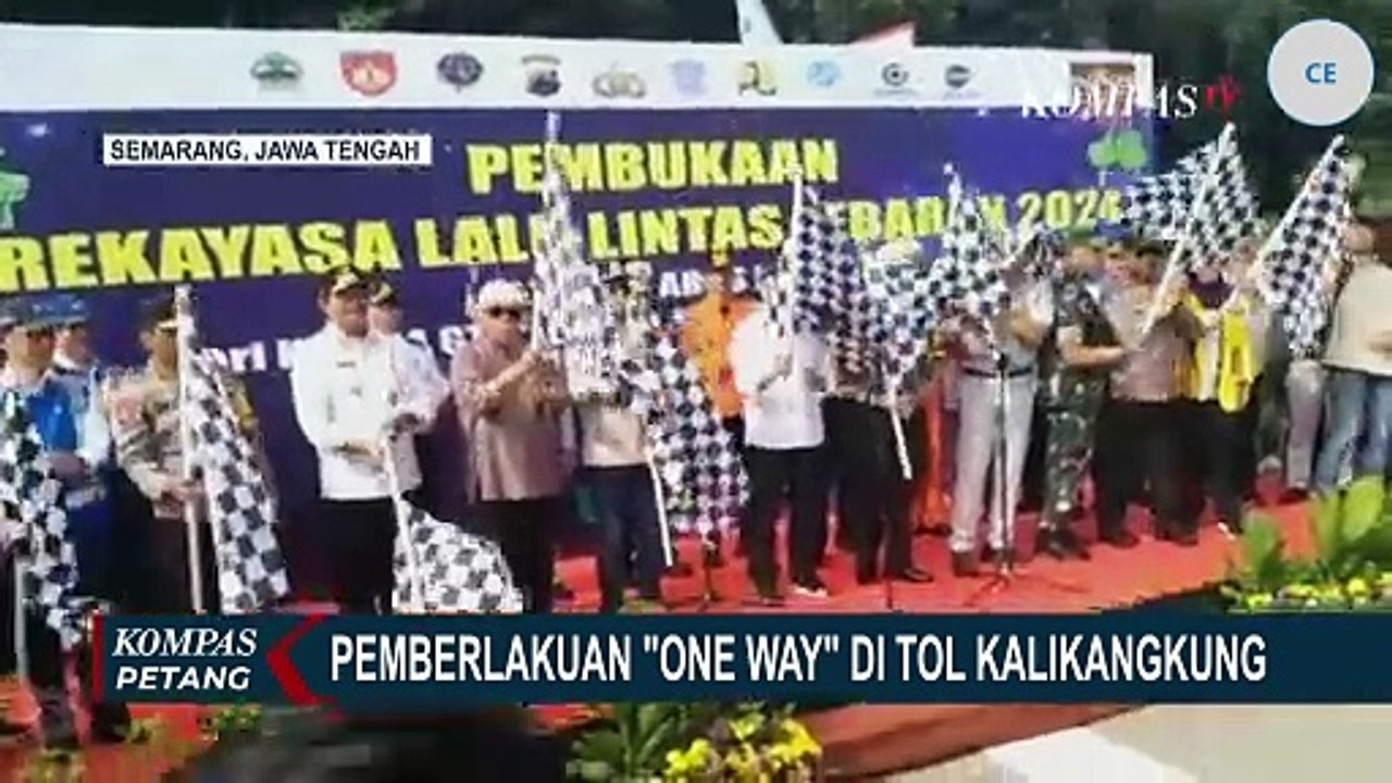 Antisipasi Puncak Arus Balik, Tol Kalikangkung Resmi Berlakukan 'One Way'! Sampai Kapan? - Video ...