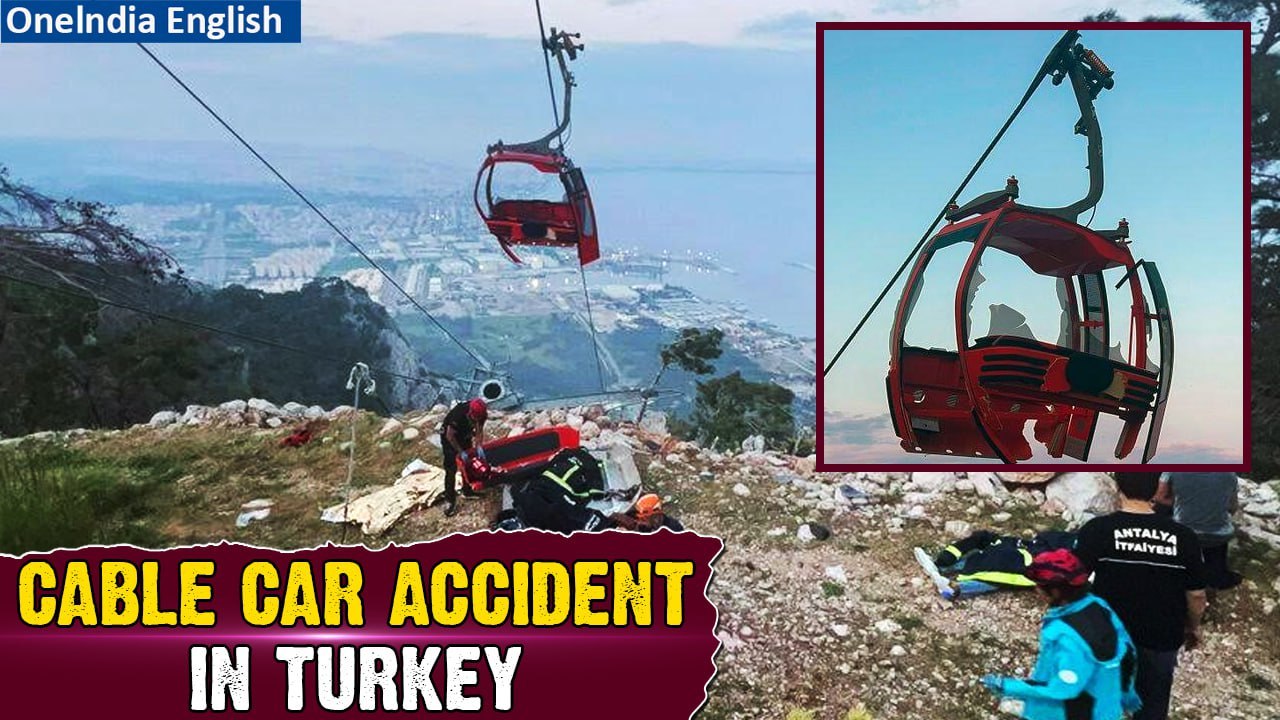 Turkey cable car collision leaves one dead, 10 injured and scores ...