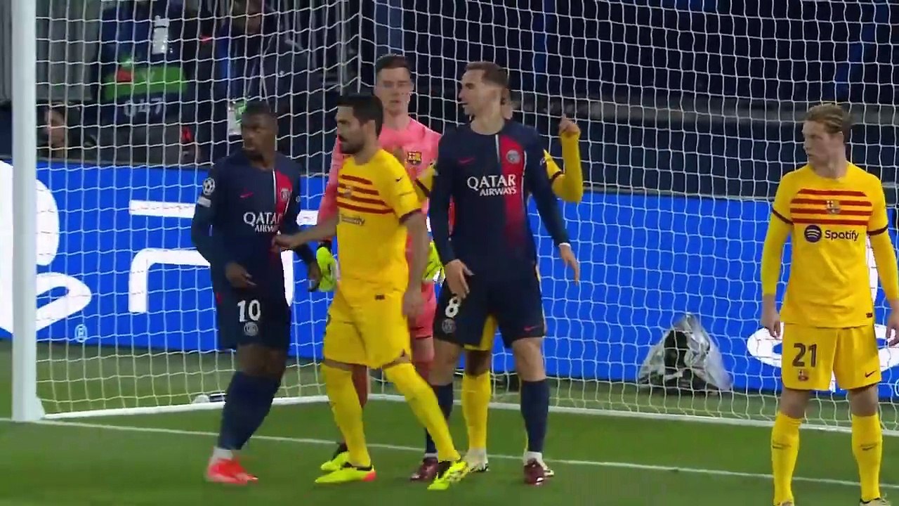 PSG 2 - 3 FC Barcelona Highlights 2024 UCL (QF) ｜ Full Match Highlights | - video Dailymotion