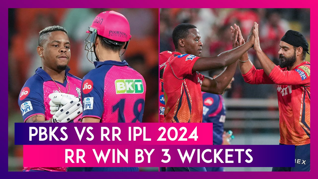 PBKS vs RR IPL 2024 Stat Highlights: Rajasthan Royals Secure Fifth Win ...