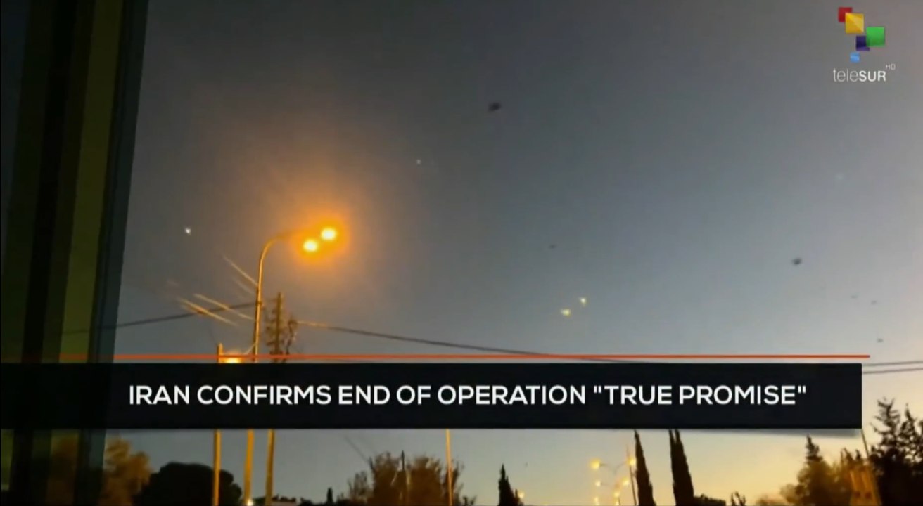 FTS 12:30 14-04: Iran ratifies the end of operation "True Promise" - video Dailymotion