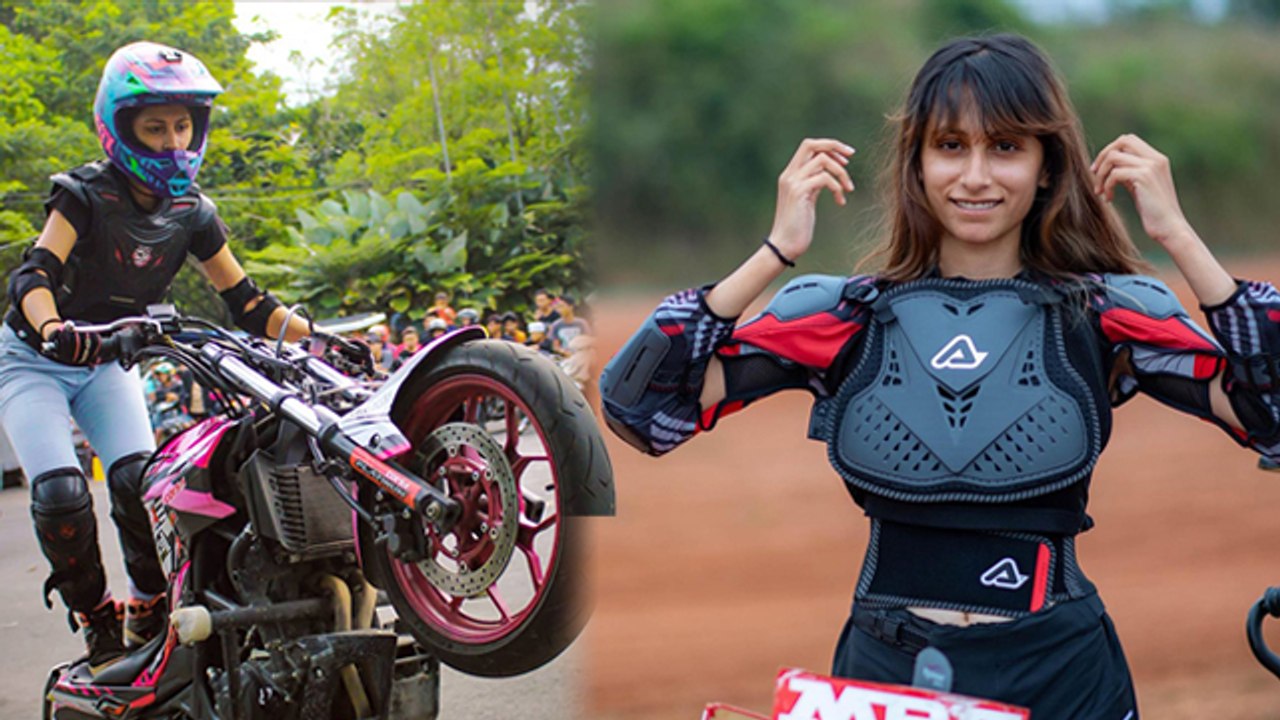 India First Female Stunt Rider Anam Hashim 28 Age Passes Away, Life ...