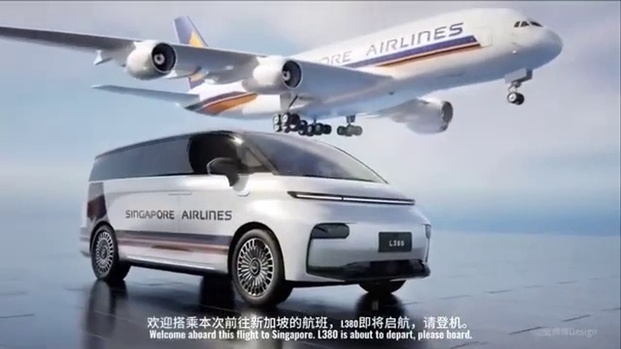 Coming Off the Production Line Offering an 8-Seat Layout , New Geely LEVC L380 MPV 2024 - video ...