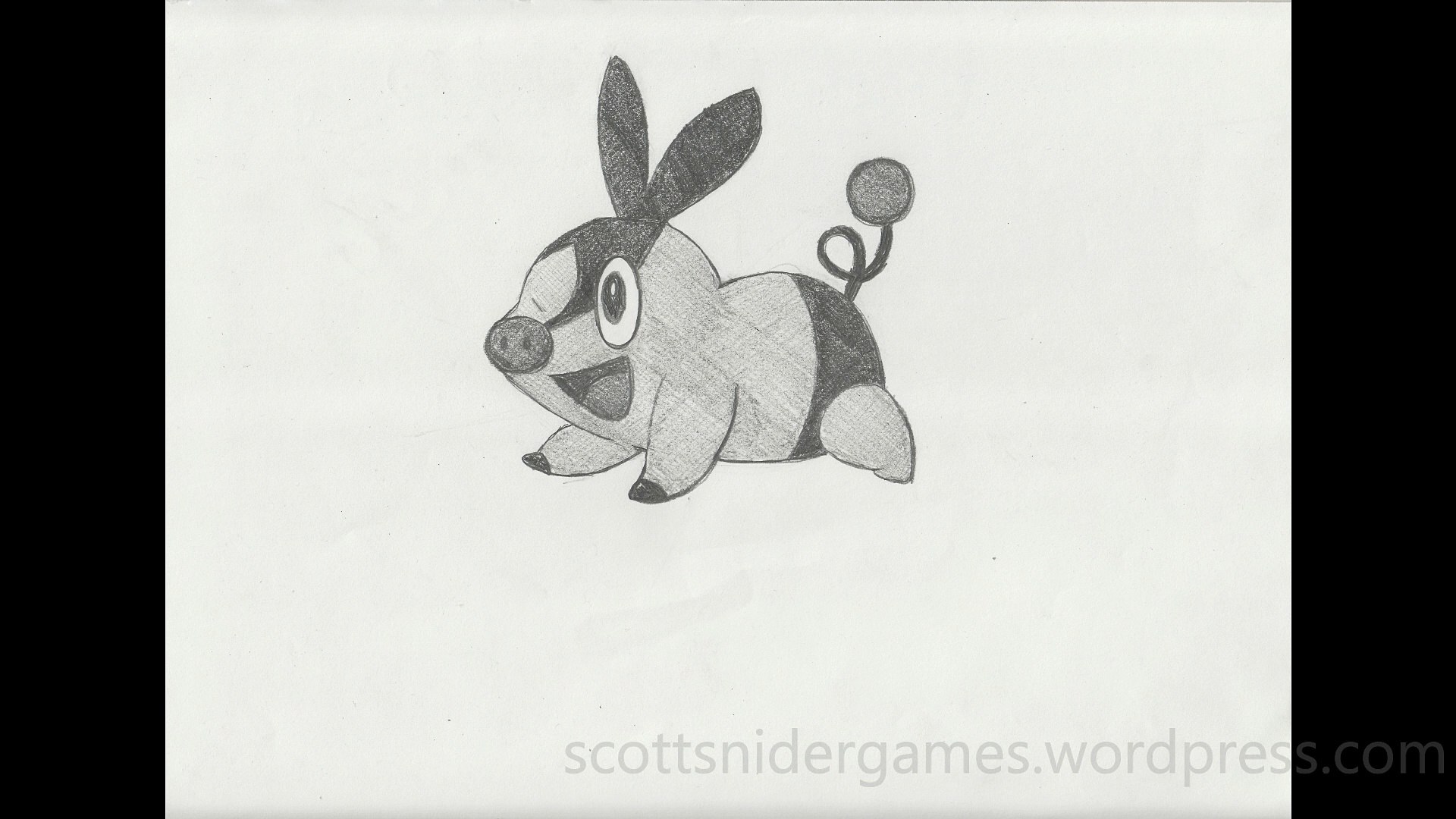 Tepig Drawing