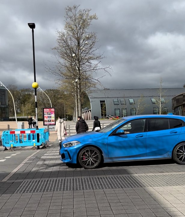 George Street, Corby, on day one of the new traffic order - video ...