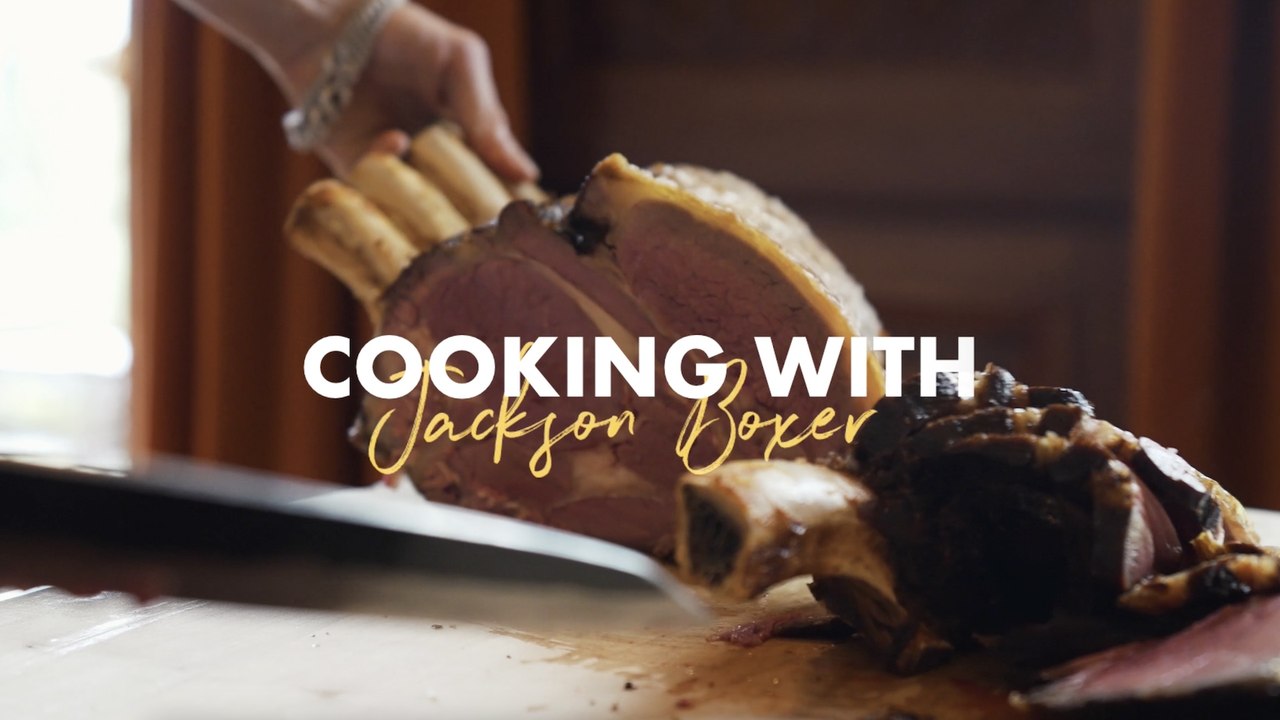 Cooking with Jackson Boxer et son Sunday Roast - Vidéo Dailymotion