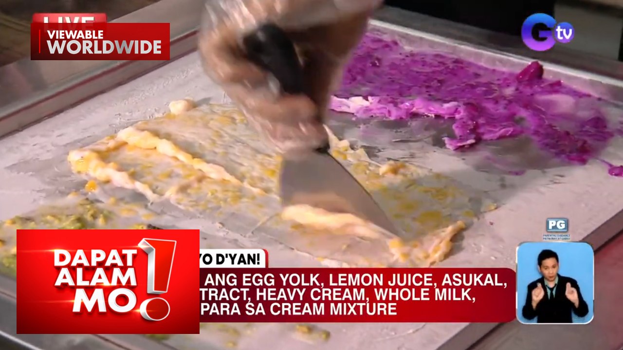 Sikat na fried ice cream, susubukan gawin nina Susan Enriquez at Haley ...