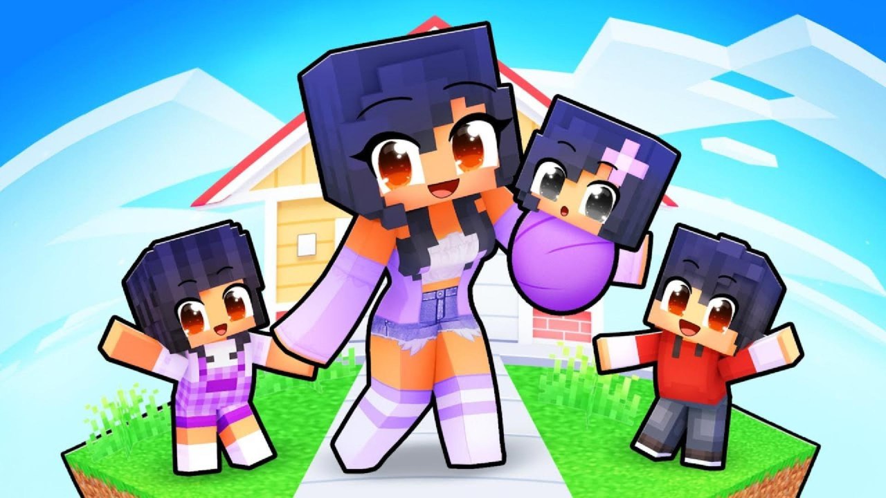 Having APHMAU KIDS in Minecraft! - video Dailymotion