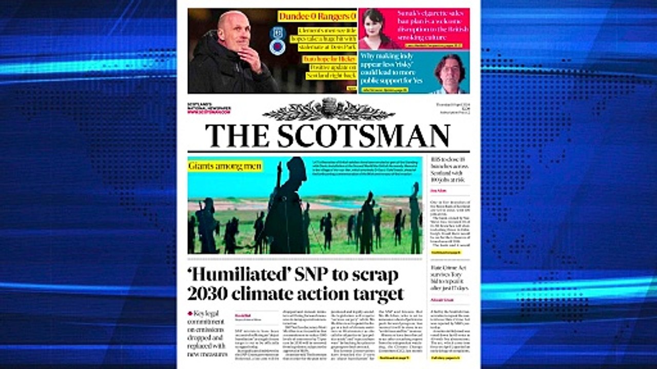 The Scotsman Bulletin Thursday April 18 2024 #Politics #FMQs - video ...