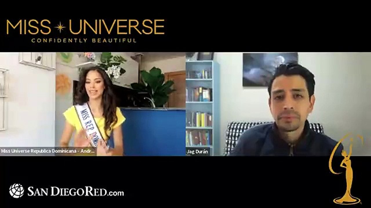 Entrevista a Miss República Dominicana Andreina Martinez MISS UNIVERSO ...