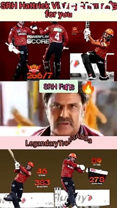 SRH High Voltage Victory Moments | SRH Winning Memes | SRH Vs DC | TATA ...