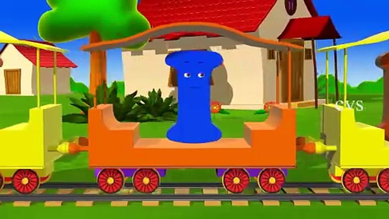Learn Alphabet Train Song - 3D Animation Alphabet ABC Train song for ...