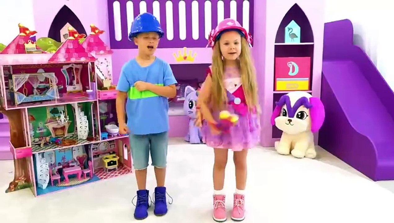 Diana and Roma Mysterious Dollhouse Story - video Dailymotion