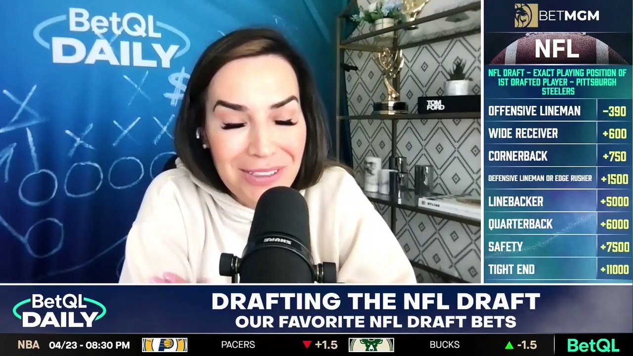 NFL Draft Props? The color of Caleb Williams' nails? - video Dailymotion
