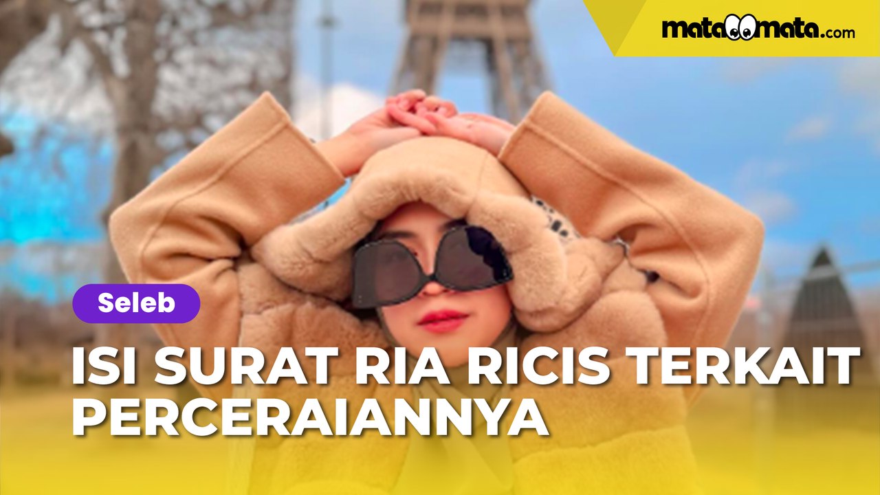 Lengkap, Isi Surat Ria Ricis Terkait Perceraiannya dengan Teuku Ryan ...