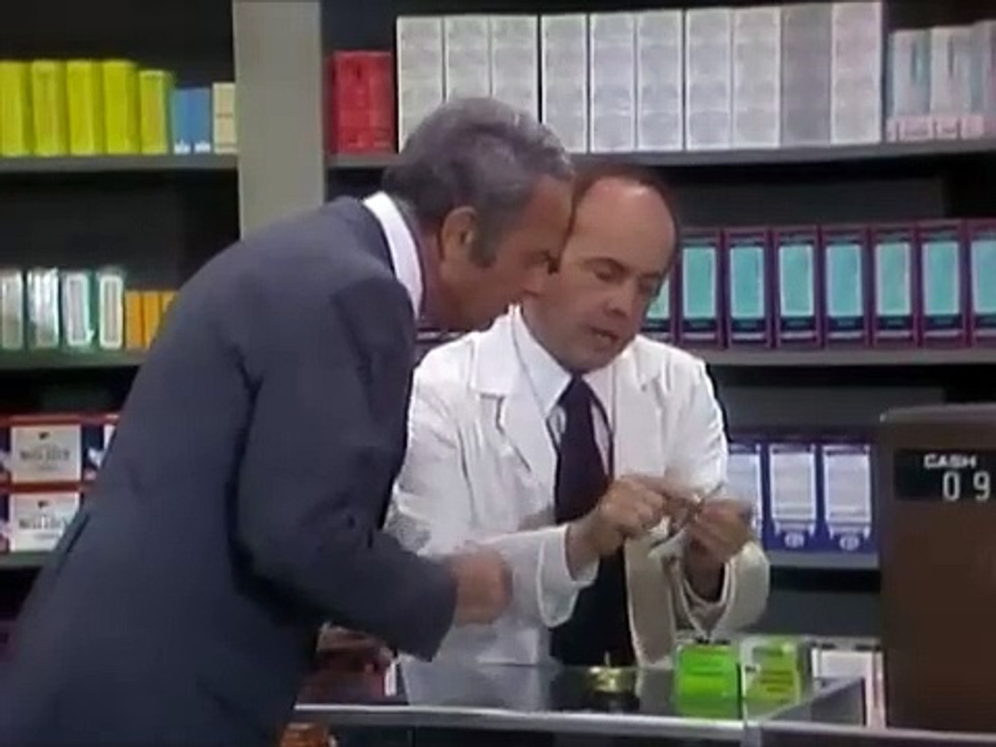 Tim Conway becomes the pharmacist you never wanted, turning a simple ...