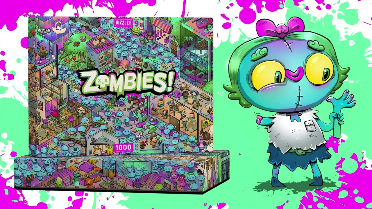 VIZZLES (Visual Puzzles) Zombies! Jigsaw Puzzles With a Twist - Where ...