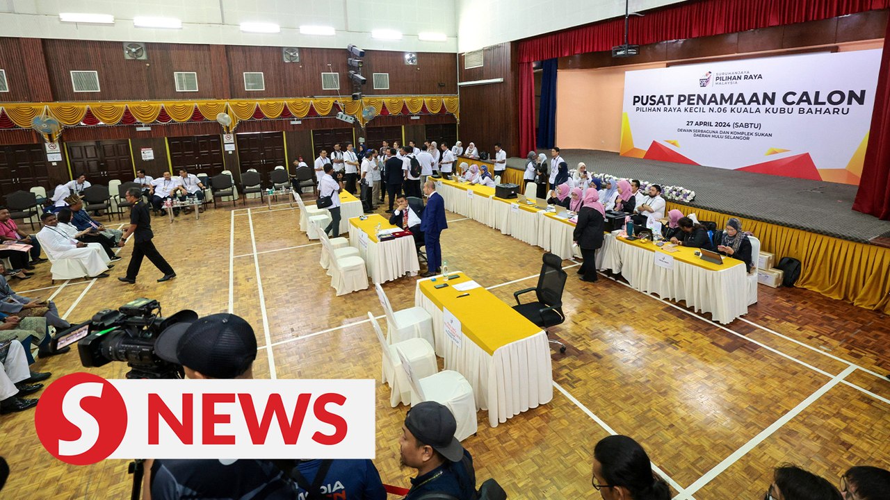 Nomination centre for Kuala Kubu Baharu by-election closed - video ...