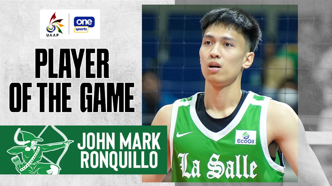 UAAP Player of the Game Highlights: JM Ronquillo steers DLSU to crucial ...