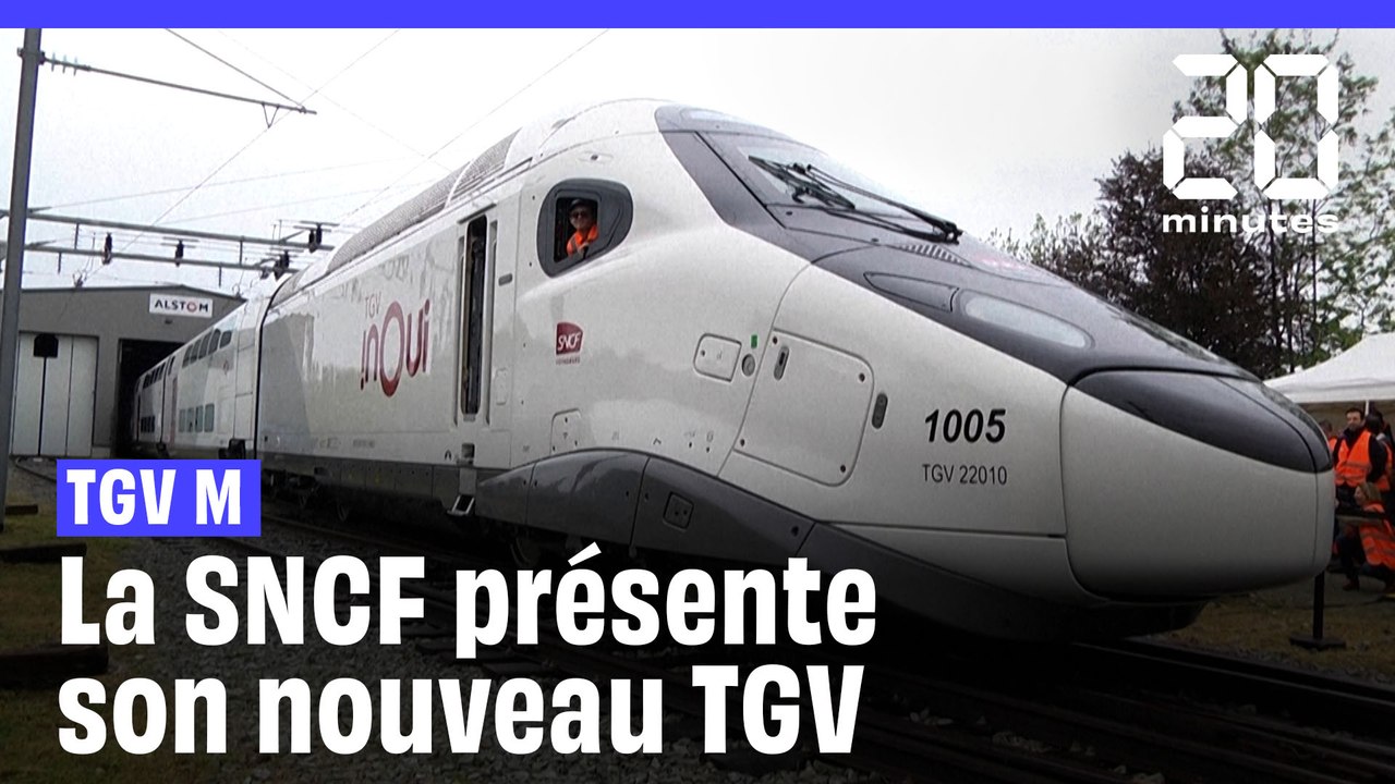 TGV M : La SNCF présente son nouveau TGV - Vidéo Dailymotion