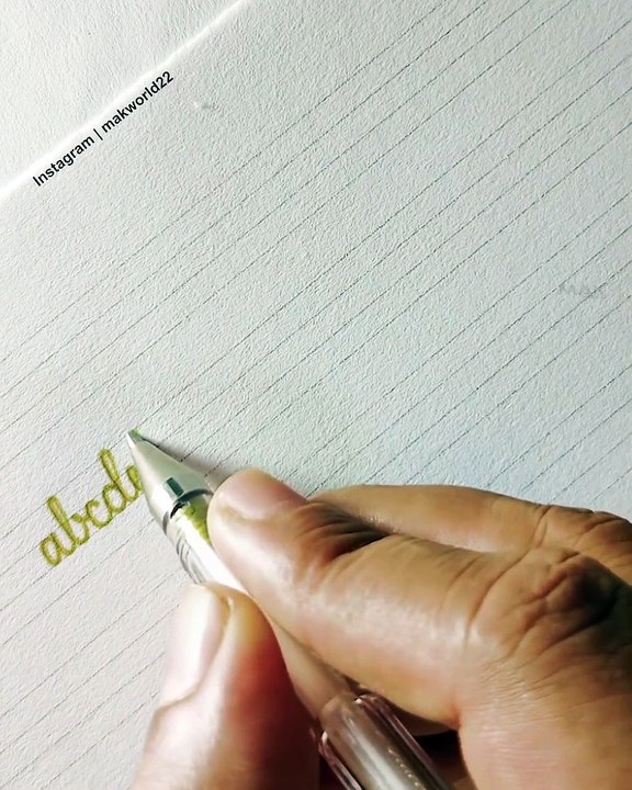 Incredible handwriting skills ️ 1 - video Dailymotion