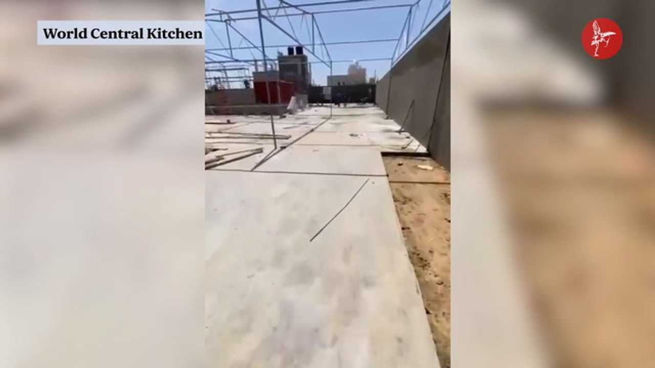 WCK resumes work in Gaza & builds new kitchen - video Dailymotion