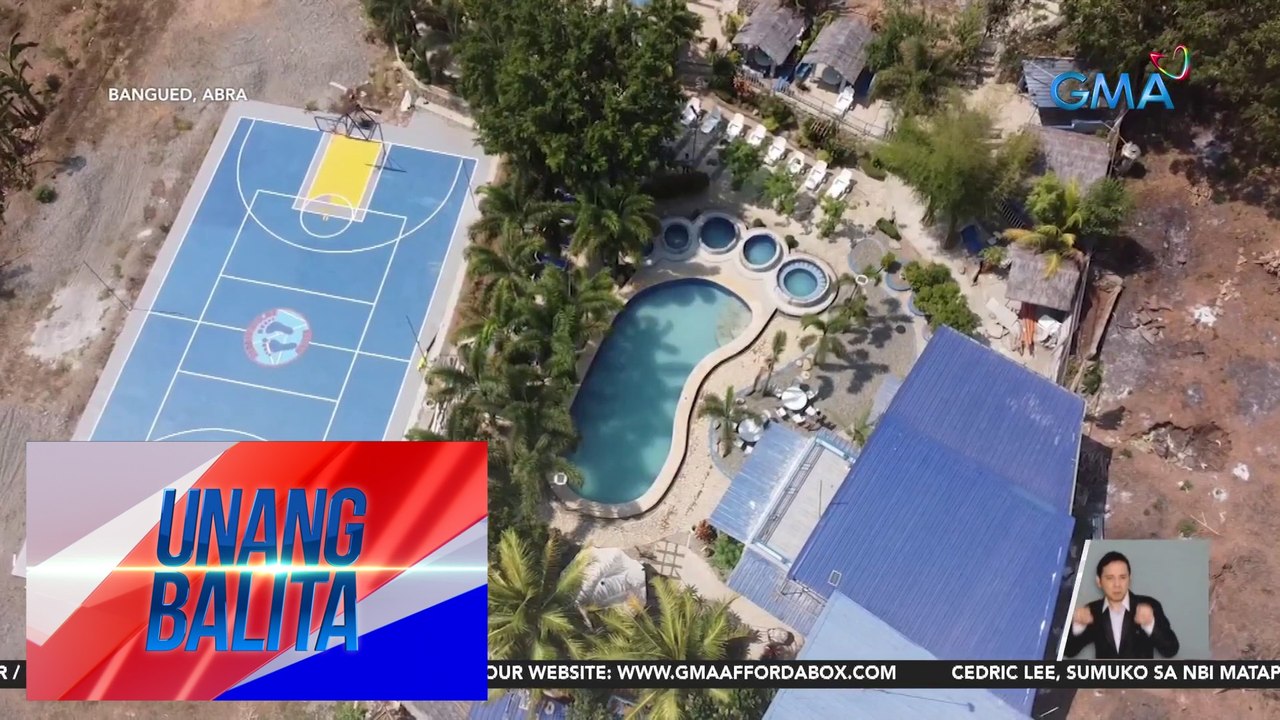 Hugis-paa na swimming pool, dinarayo | UB - video Dailymotion